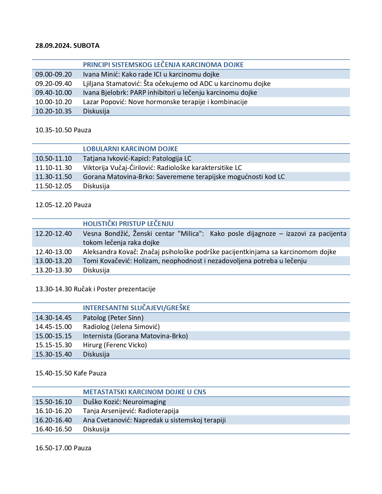 ČETVRTI SRPSKI SENOLOŠKI KONGRES, septembar 2024